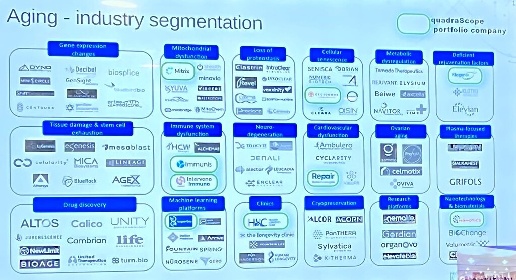 The Longevity Industry Overview / Aging Industry Segmentation ...