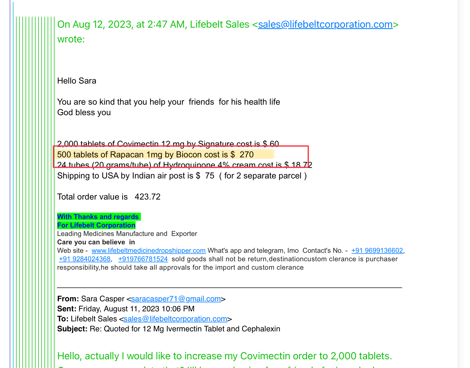 Rapamycin Etc Purchase Price Comparison Spreadsheet And Issues Rapamycin Etc Purchase Price Comparison Spreadsheet And Issues